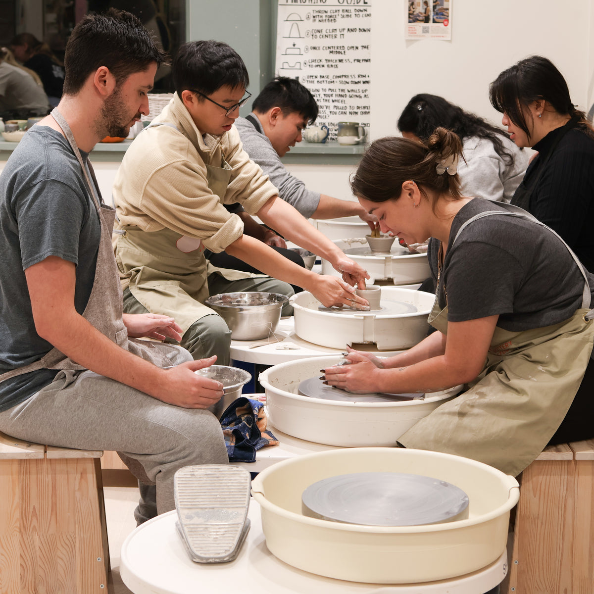 Date Night Pottery Wheel Class at Richmond – Clay With Me